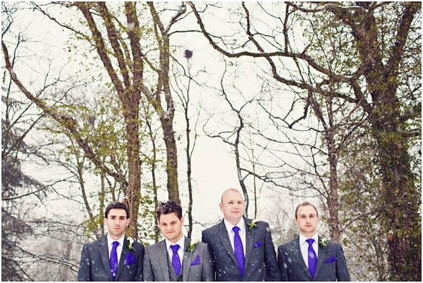 A Snowy Wedding at Spring Grove House, Bewdley