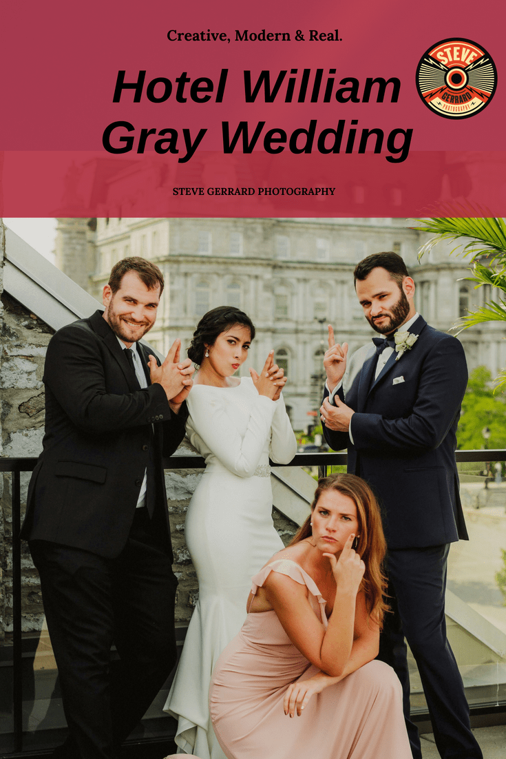 Hotel William Gray Wedding | Montreal | Steve Gerrard Photography